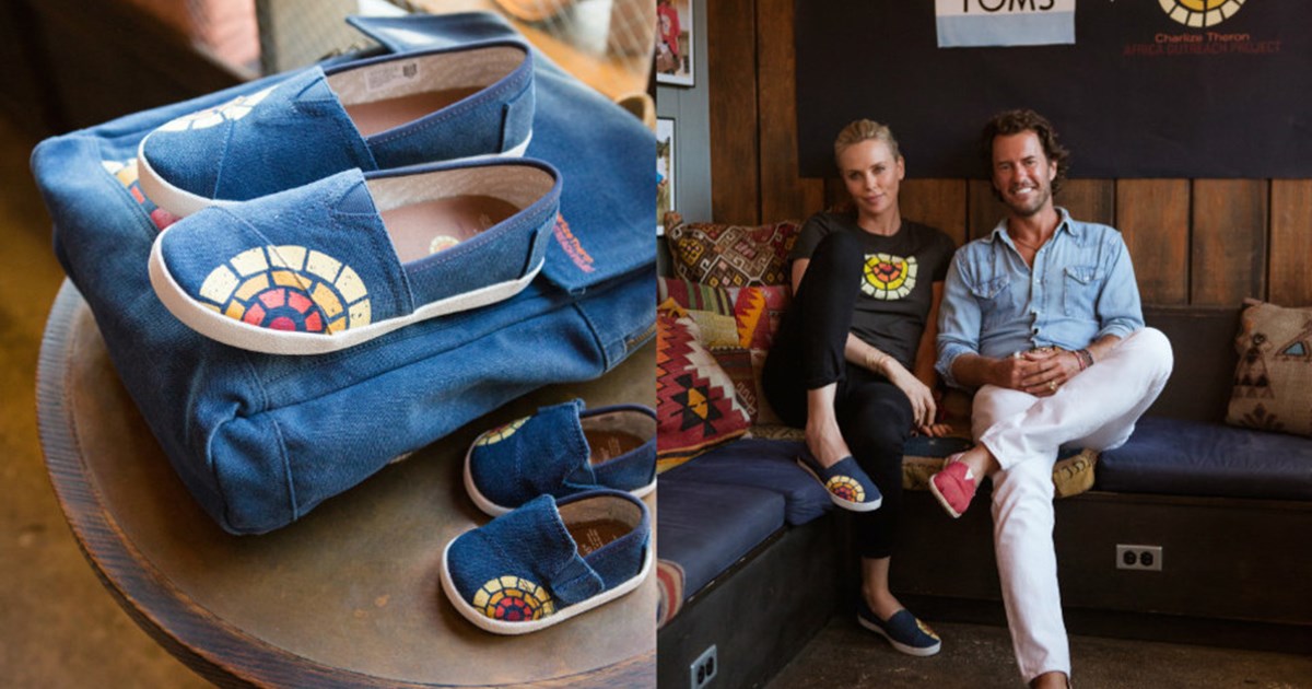 TOMS X CTAOP: "Η γενιά μας μπορεί να νικήσει το AIDS" -Charlize Theron ...