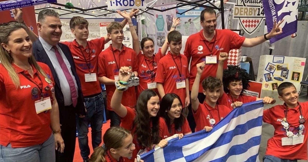 Η iRobot των Εκπαιδευτηρίων Καίσαρη 2η στον κόσμο στον Παγκόσμιο ...