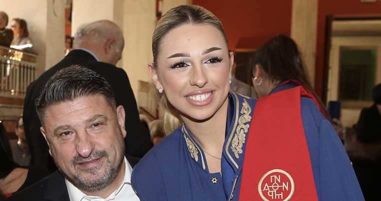 Νίκος Χαρδαλιάς: Ο περήφανος πατέρας αγκαλιά με την κόρη του Ιωάννα